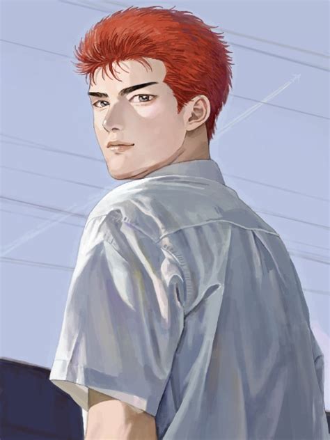 Sakuragi Hanamichi Slam Dunk Drawn By Danbooru