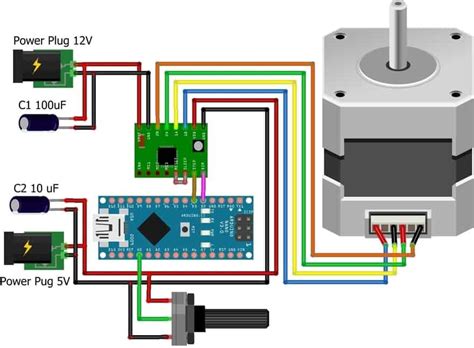 Stepper Motor Arduino A4988 Codec