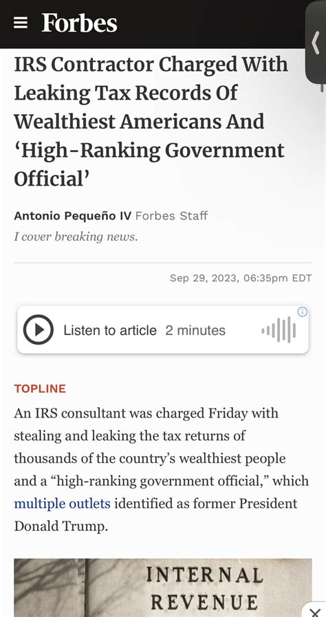 Thousands Of Financial Records Stolen And Leaked To The Media This Person Has Been Charged With