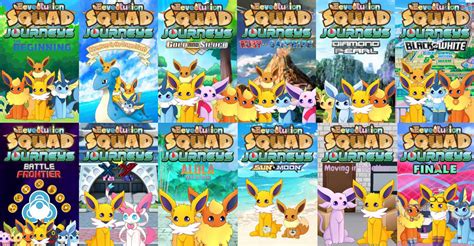 Eeveelution Squad Journeys The Series By Fnaflord360 On Deviantart