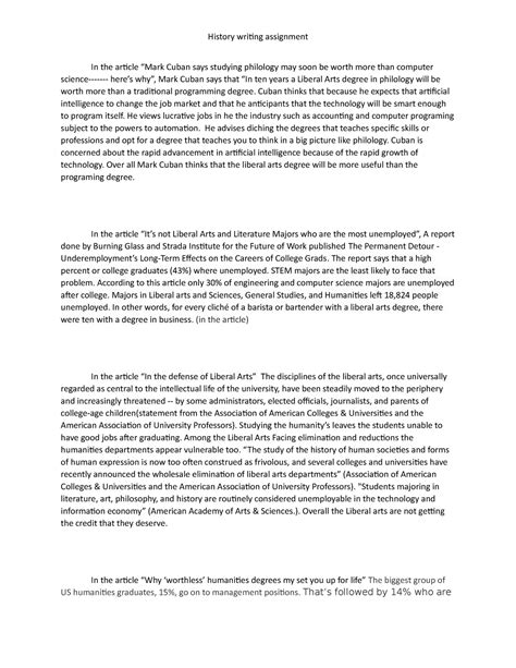 History Work Auto Recovered Auto Recovered History Writing Assignment In The Article Mark