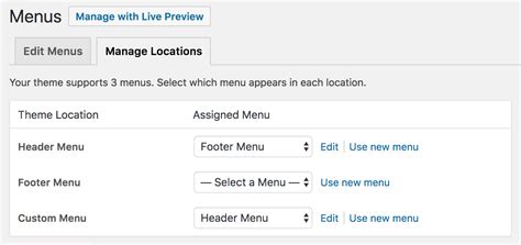 custom navigation theme location in genesis sridhar katakam