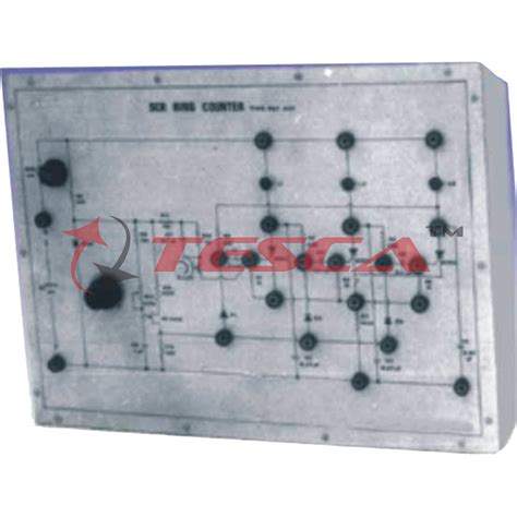 Scr Ring Counter With Power Supply