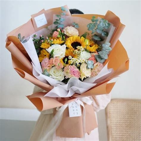 ร้านดอกไม้ สไตล์เกาหลี น่ารักๆ รับจัดช่อดอกไม้ออนไลน์ Delivery Flowerlab™