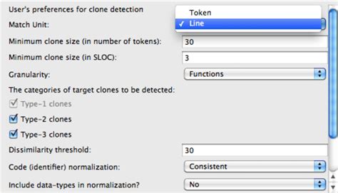 Customization Options For Clone Detection Download Scientific Diagram