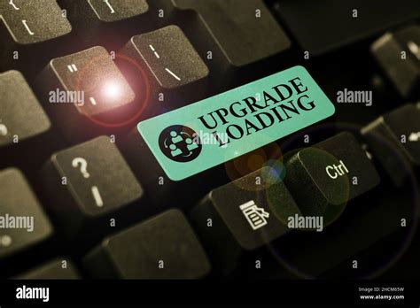 Conceptual Display Upgrade Loading Internet Concept Advancement Of Applications To More