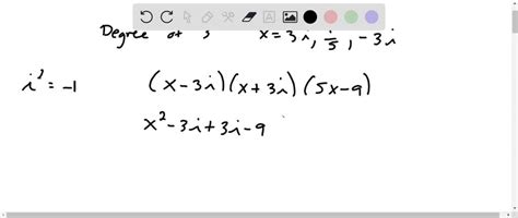 solved write a polynomial f x that satisfies the given conditions