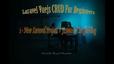 1 New Laravel Project Frontend Scaffolding Youtube