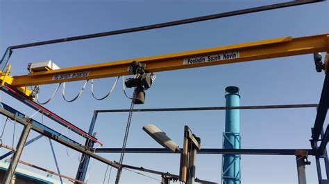 جرثقیل سقفی ۳ تن گرمسار پولادین سازه نوین فروش جرثقیل سقفی