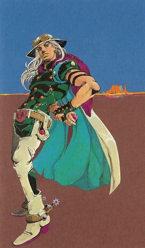 Jojos Bizarre Adventure Personagens De Anime Ilustração De Mangás
