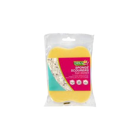 Scourer Foam Curved Shape 2pcs