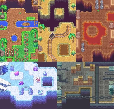游戏开发基础 游戏场景tile 教你画像素画 ｜ 像素熊老师 learn pixel art from scratch