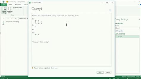 Introduction To Handmade Queries M Queries By Hand Power Query Jumpstarter Youtube