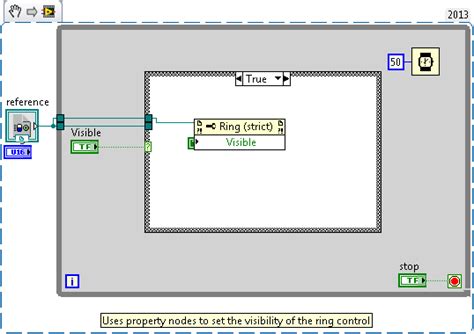 programmatically show or hide pictures during run time using ring