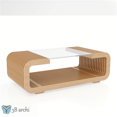 Parametric Dining Table Plywood Table Plans Parametric Coffee Table Interior Design Dxf