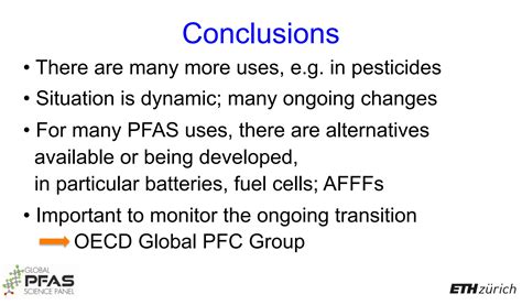 Oecd Global Forum On The Environment Dedicated To Per And Polyfluoroalkyl Substances An