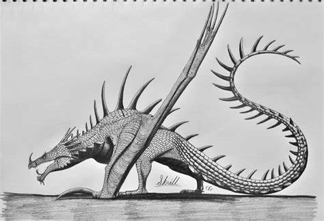 How To Train Your Dragon Skrill Drawing
