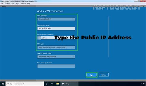Configure Port Forwarding And Test Vpn Connection On Windows 10 Part 4