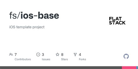 Github Fsios Base Ios Template Project