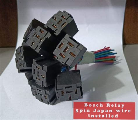 Bosch Relay Socket 5pin Japan Wire Installed Lazada Ph