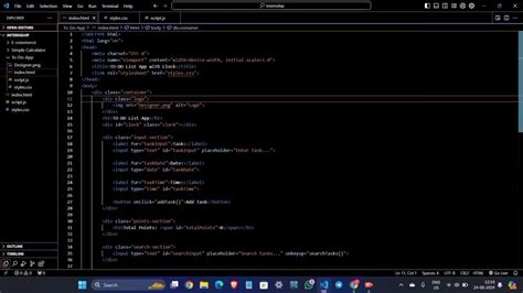 Pranesh K On Linkedin Webdevelopment Todolist Internship Html Css Javascript Internpe