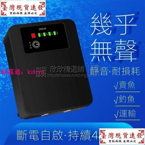 不斷電打氧機魚缸增氧泵傢用充電靜音迷你便攜式養魚充氧氣泵大氣量水族箱野釣打氣機促銷 露天市集 全台最大的網路購物市集