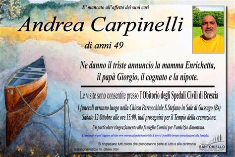 Andrea Carpinelli Gussago News