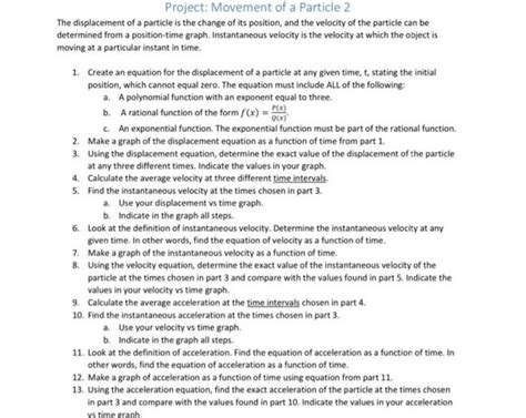 Solved The Displacement Of A Particle Is The Change Of Its Chegg Com
