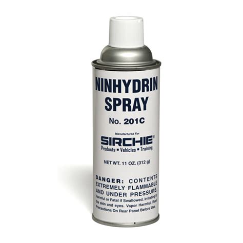 Ninhydrin Aerosol Spray Large From Bullets To Beans