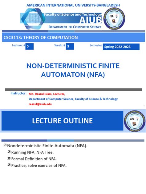 Toc L05 Pdf Theory Of Computation Theoretical Computer Science