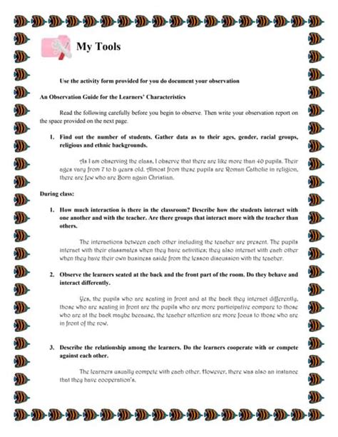 Fs 1 Episode 3 Classroom Management And Learning Docx