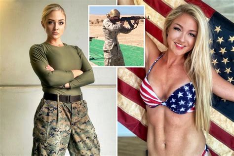 Meet Gun Toting ‘combat Barbie Whos Been In The Marines For Eight