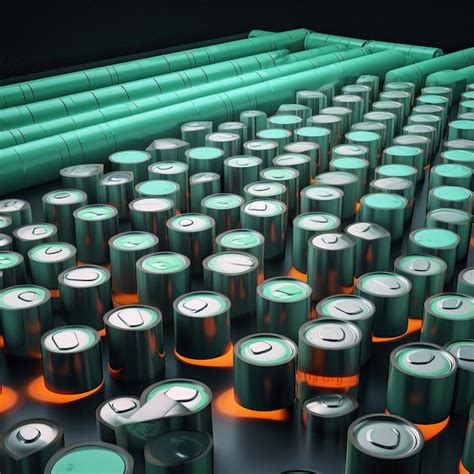 Premium Ai Image Ai Generated Illustration Battery Renewable Energy