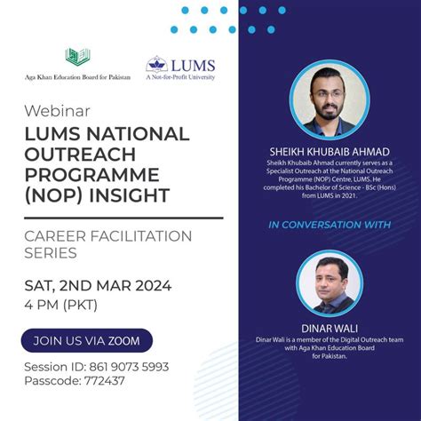 Sheikh Khubaib Ahmad On Linkedin National Outreach Programme Is A Fully Funded Scholarship To