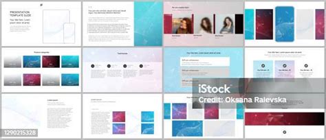 웹 사이트 디자인 프리젠 테이션 포트폴리오를위한 벡터 템플릿 프레젠테이션 슬라이드 전단지 전단지 브로셔 커버 보고서 템플릿 점과 선을 연결하는 다각형 과학 배경 Slide