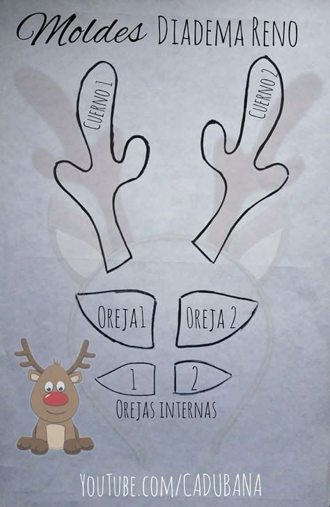Cuernos De Reno Para Imprimir