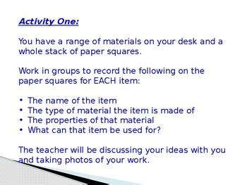 Science Sorting Materials Ppt By Sophie Bann TPT