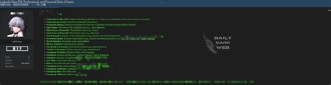 Linkedin Data Breach Exposes Personal And Professional Data Of 50k Users Daily Dark Web