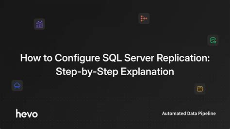 How To Configure Sql Server Replication Steps Simplified
