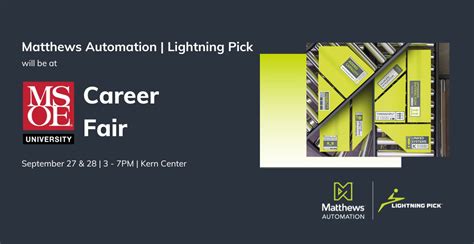 Matthews Automation On Linkedin Engineering Careerfair Steminterns Materialhandling Wes