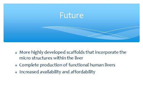 Tissue Engineering Of The Liver Presentation By Cara