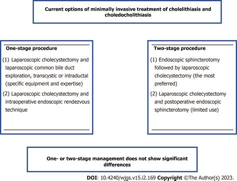 Choledocholithiasis Treatment