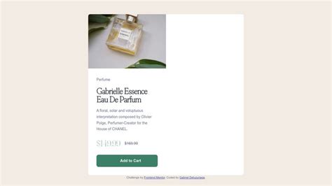 Frontend Mentor Responsive Product Preview Card Component