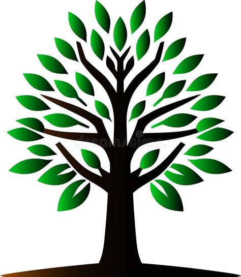 Tree Icon Vector Illustration Tree Silhouettes Style Icon Vector Logo Png Stock Vector