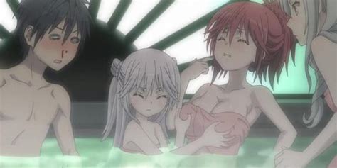 Anime Trinity Seven S1 Movie Ova Fanservice Compilation Eng Sub