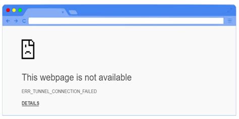 FIX Err Tunnel Connection Failed Error Proxy Exception If You Are