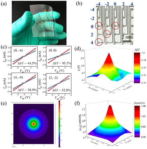 The Spatial Resolution Of The Strain Sensor Array A B Optical Download Scientific Diagram