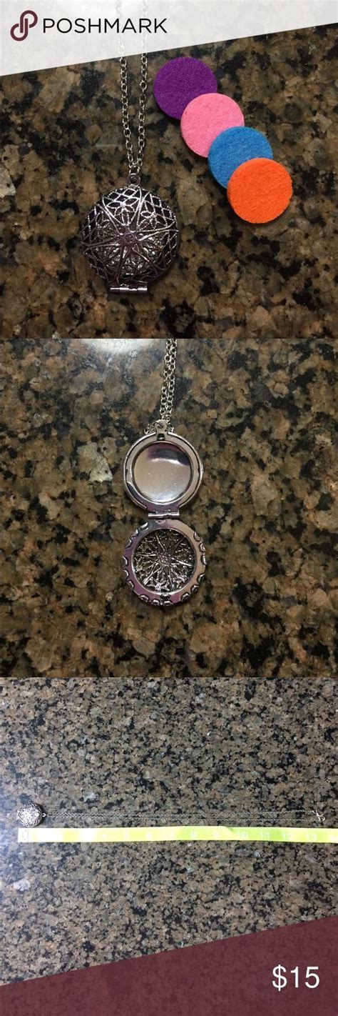 Aromatherapyessential Oil Necklace Essential Oil Necklaces