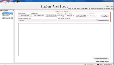 Ds250df230evm Sigcon Architect Gui Software Interface Forum Interface Ti E2e Support Forums