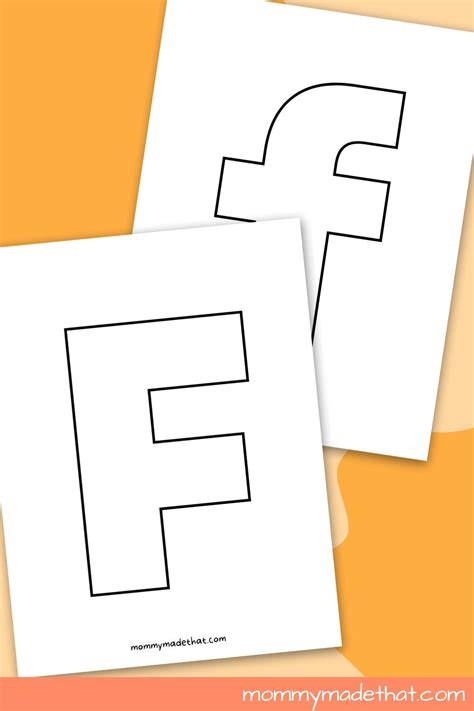 Printable Letter F Grab The Free Templates